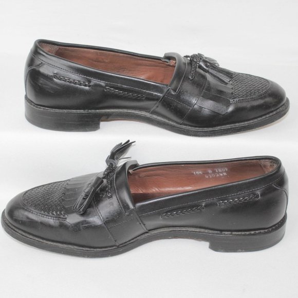 Allen Edmonds | Shoes | Allen Edmonds Cody Black Kiltie Weave Tassel 5 ...